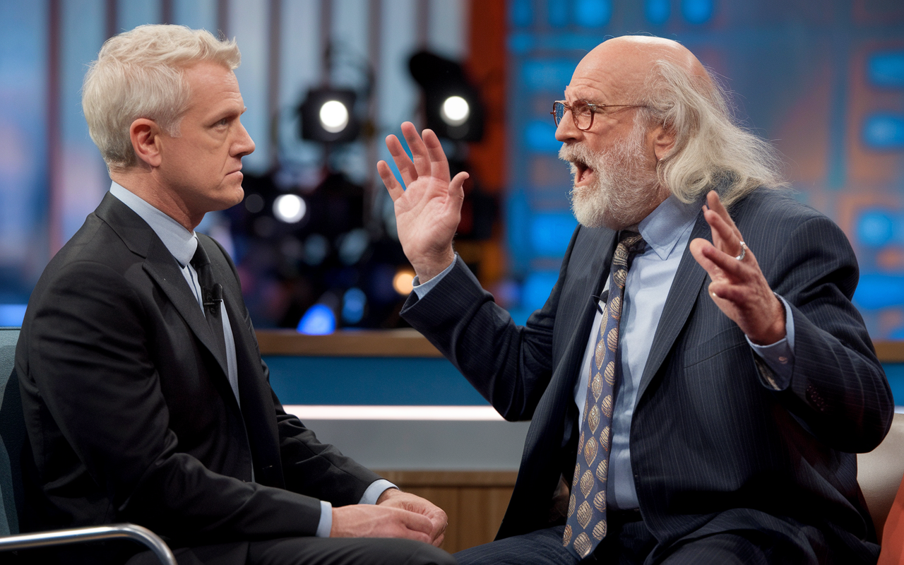 Bill Maher Challenges Larry David's Hitler Comparison in Fiery Exchange ...