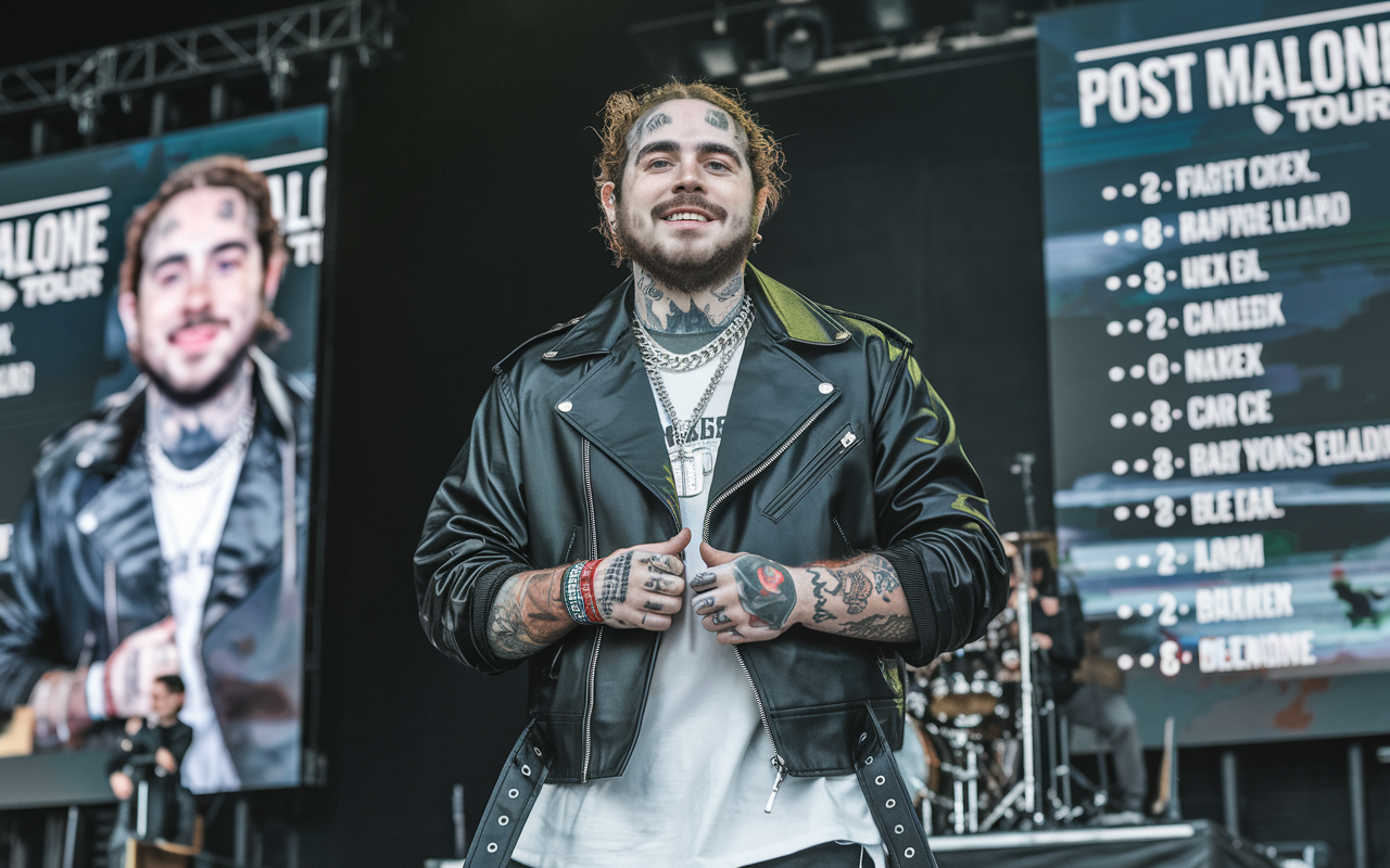 Post Malone Announces Big Ass Stadium Tour Across North America 2025 ...