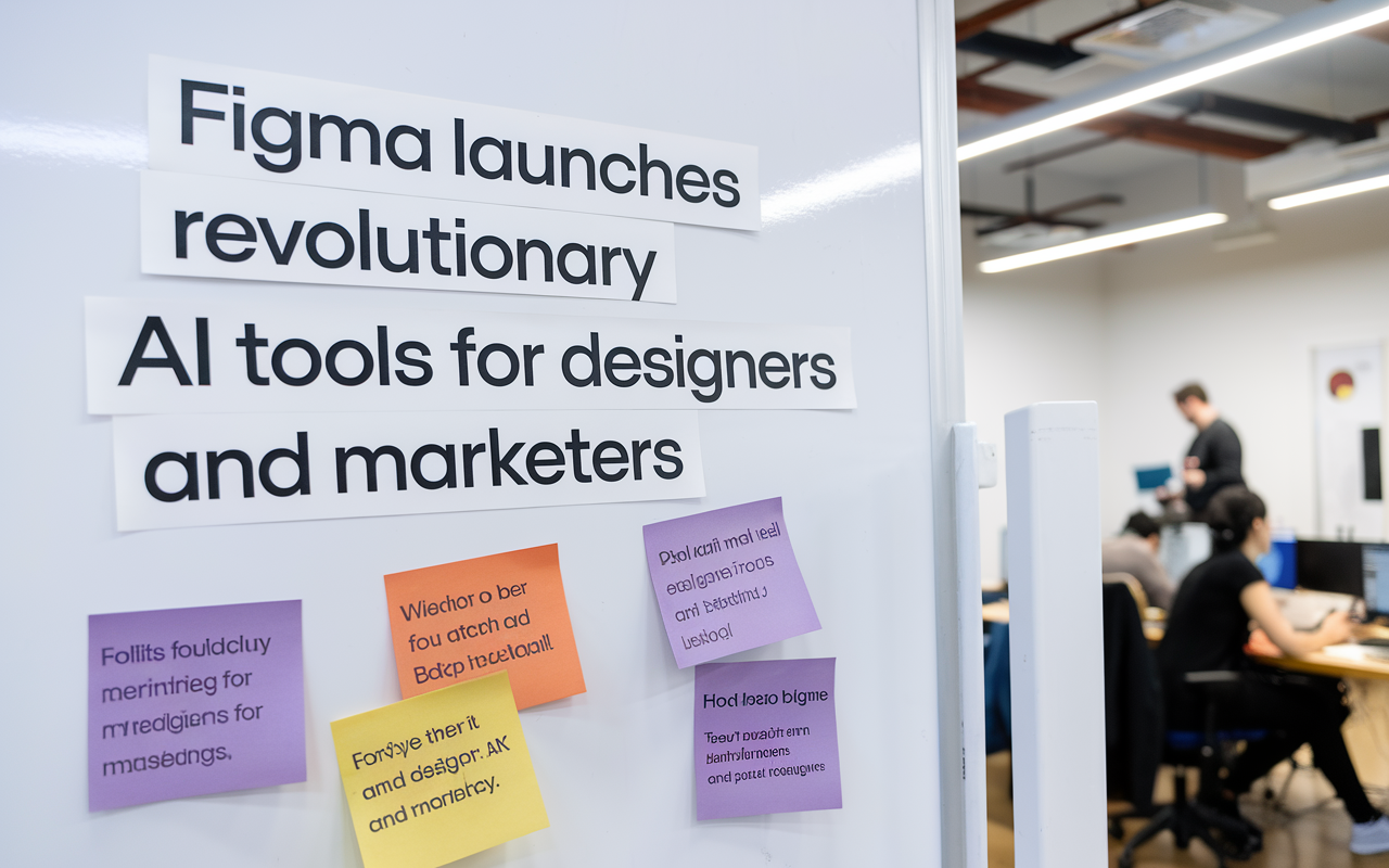 Figma Launches Revolutionary AI Tools for Designers and Marketers ...